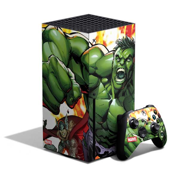 Buy Marvel Avengers Assemble Hulk Xbox Series X Skins | Skinit.com