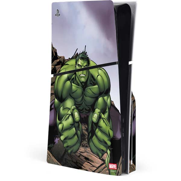 Marvel Avengers Hulk Skin for PS5 Slim Disk Console - Skinit