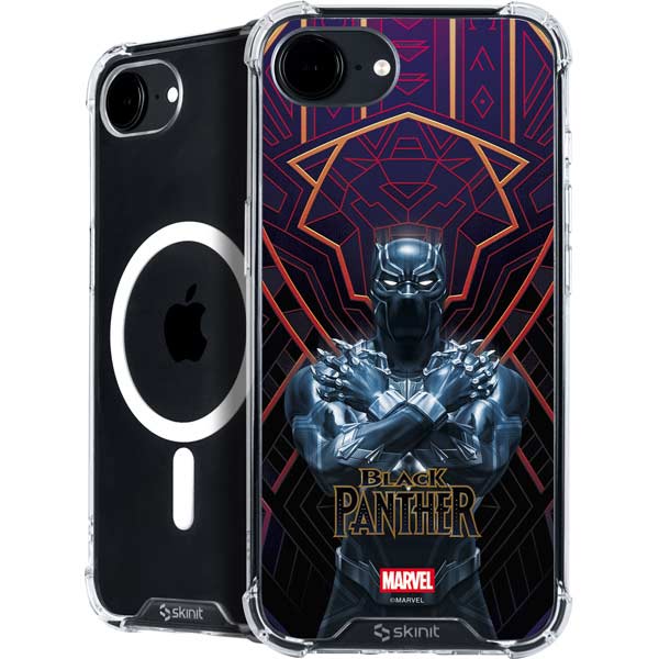 Marvel Black Panther Wakanda Salute iPhone 16e MagSafe Case | Skinit