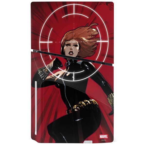 Marvel Black Widow Widowmaker Skin for PS5 Slim Disk Bundle - Skinit