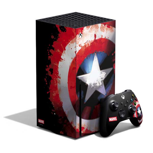 Buy Marvel Captain America Star Shield Xbox Series X Skins | Skinit.com