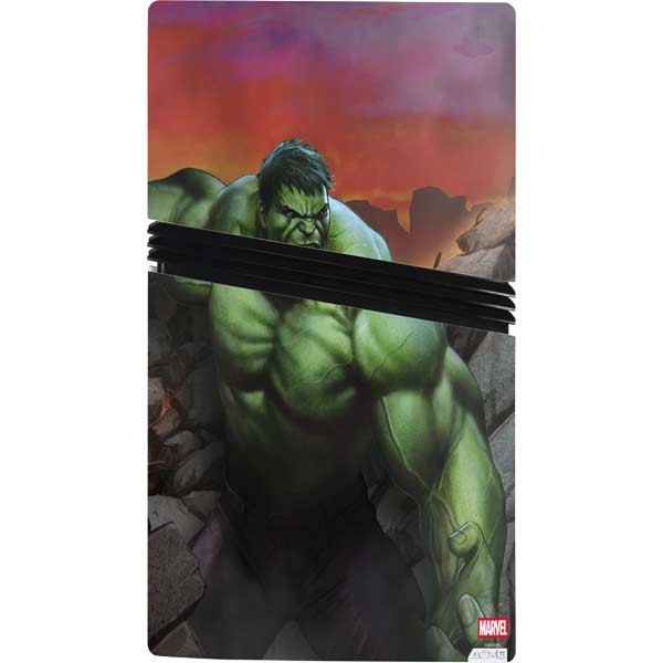 Marvel Enraged Hulk Skin for PS5 Pro Console | Skinit