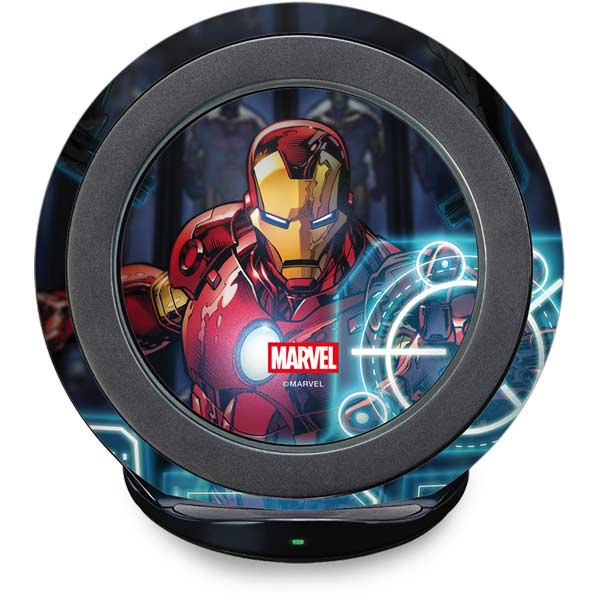 Marvel Iron Man New Armor Fast Charge Wireless Charging Stand Skin – Skinit