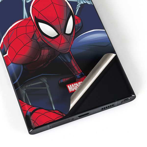 Buy Marvel Spiderman Crawling Spiderman Galaxy Skins | Skinit.com