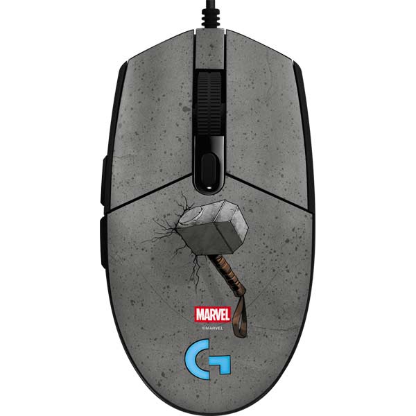 Marvel Thor Thor’s Hammer Mjolnir G203 Prodigy RGB Wired Gaming Mouse ...