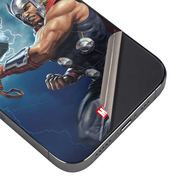 iPhone 16 Pro Max Marvel Thor Thor and Mjolnir Skin | Decals | Wraps ...