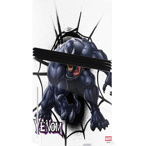Marvel Venom Reaching Forward PS5 Pro Console & Controller with Disk ...