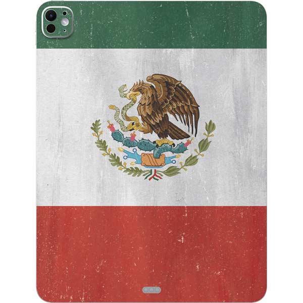 Mexico Flag Distressed iPad Pro 13in M4 (2024) Skin | Skinit