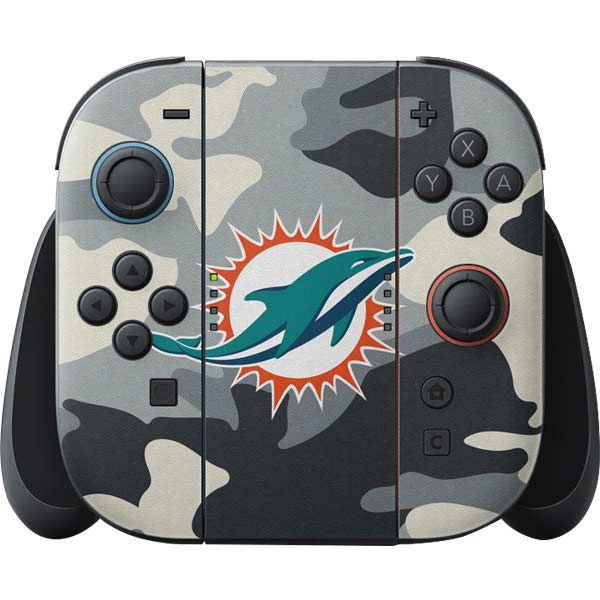 NFL Miami Dolphins Camo Nintendo Switch 2 (2025) Joy-Con Controller ...