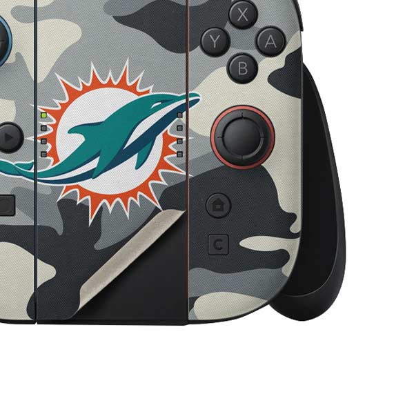NFL Miami Dolphins Camo Nintendo Switch 2 (2025) Joy-Con Controller ...