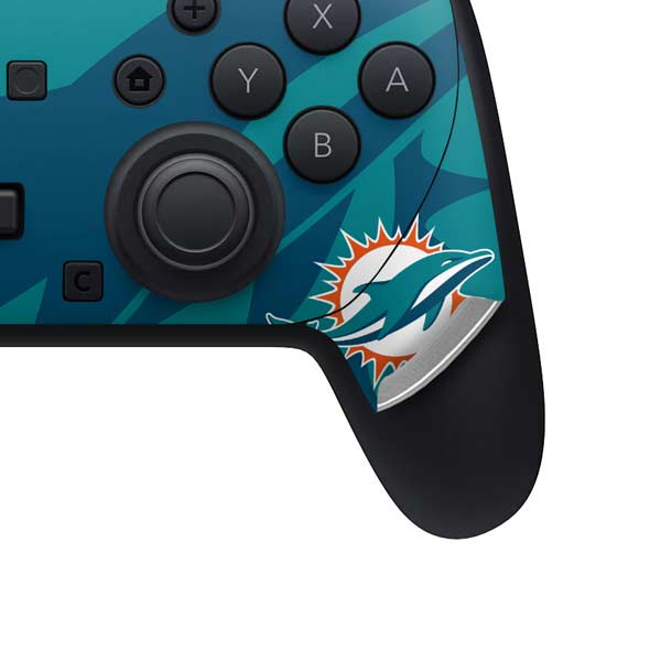 NFL Miami Dolphins Double Vision Nintendo Switch 2 (2025) Pro ...