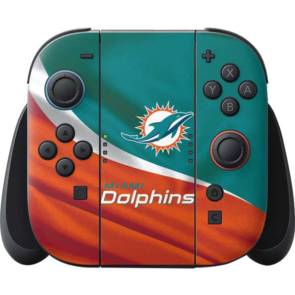 NFL Miami Dolphins Nintendo Switch 2 (2025) Joy-Con Controller Skin ...