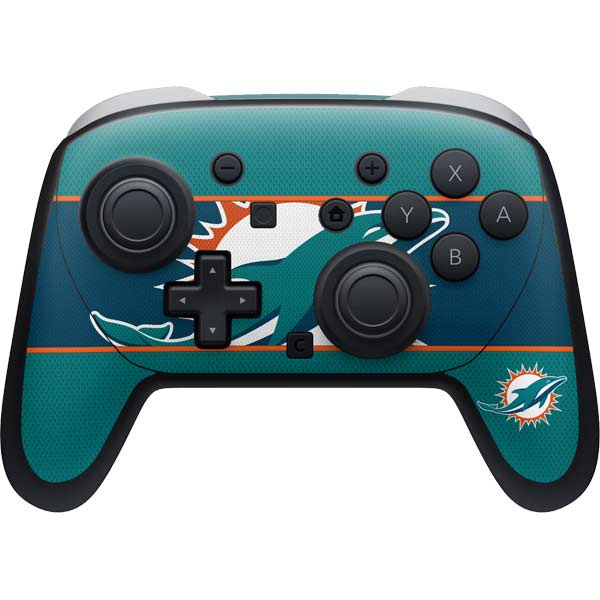 NFL Miami Dolphins Zone Block Nintendo Switch 2 (2025) Pro Controller ...
