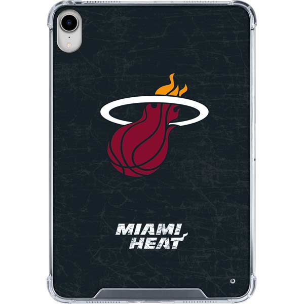 NBA Miami Heat Black Partial Logo iPad 11th Gen (2025) Clear Case | Skinit