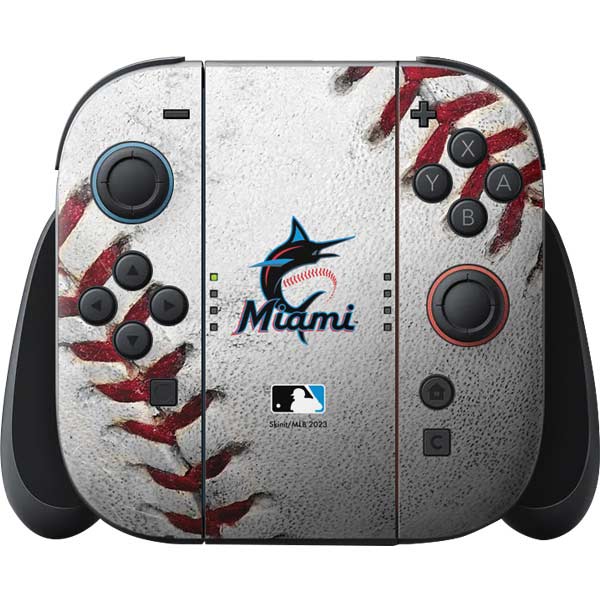MLB Miami Marlins Game Ball Nintendo Switch 2 (2025) Joy-Con Controller ...