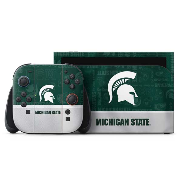 Michigan State University Jersey Split Nintendo Switch 2 (2025) with ...