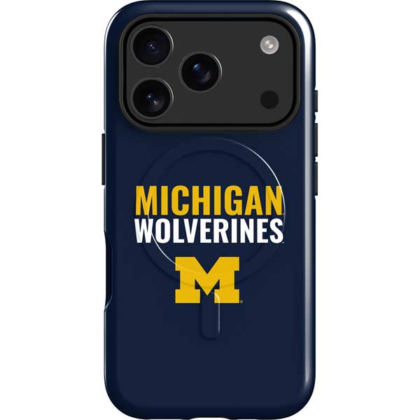 University of Michigan Wolverines M Apple iPhone 17 Pro Magsafe Impact ...