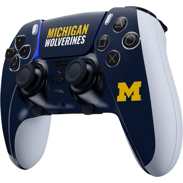Michigan Wolverines M PS5 DualSense Edge Pro Controller Skin – Skinit