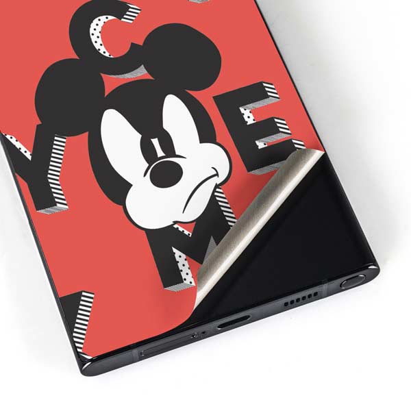 Galaxy S25 Ultra Disney Mickey Mouse Grumpy Face Skin | Skinit