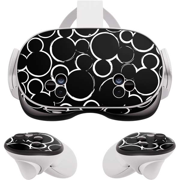 Disney Mickey Mouse Logo Pattern Meta Quest 3S Skin | Decals | Wraps ...