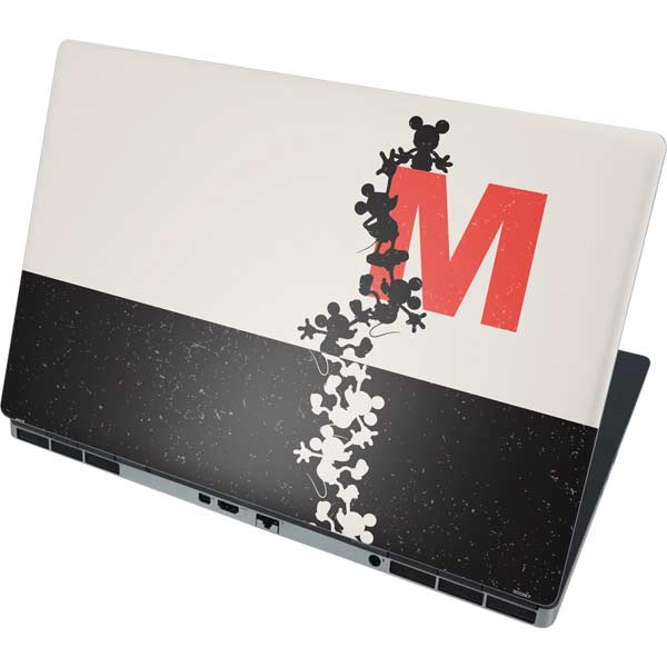 Disney Mickey Mouse Stacked Silhouette Split Dell Precision Skin| Skinit