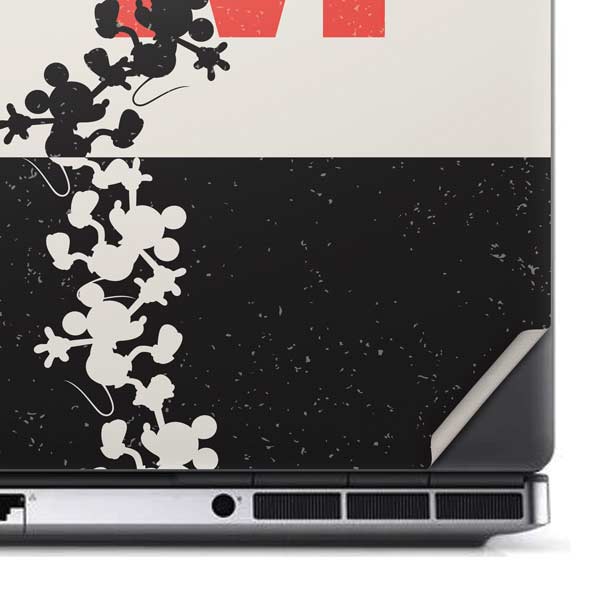 Disney Mickey Mouse Stacked Silhouette Split Dell Precision Skin| Skinit