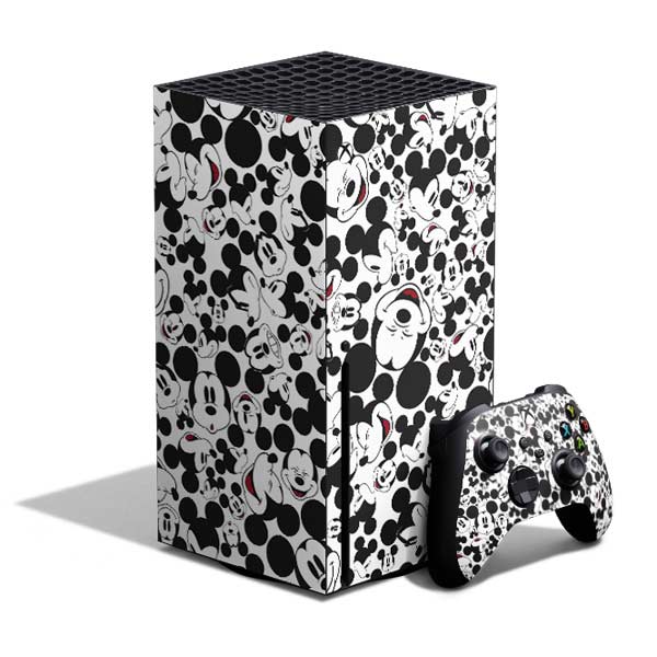 Xbox Series X Skins | Disney Mickey Mouse Face Pattern Skinit.com