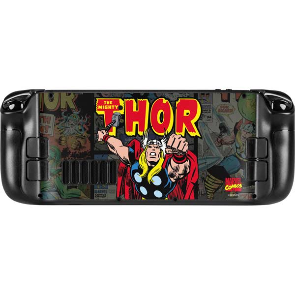 Mighty Thor Vintage Steam Deck Handheld Gaming Computer Skin – Skinit