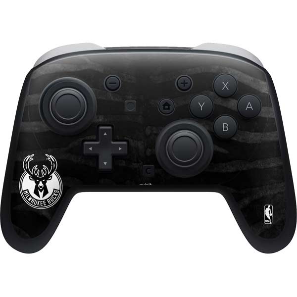 NBA Milwaukee Bucks Animal Print Black Nintendo Switch 2 (2025) Pro ...