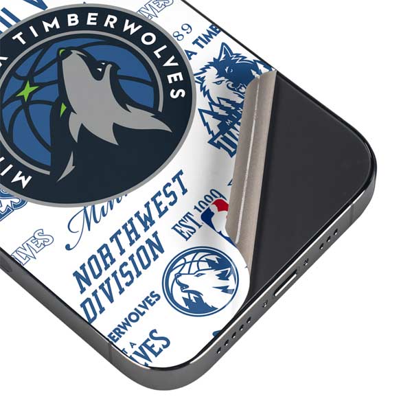iPhone 16 Pro NBA Minnesota Timberwolves Historic Blast Skin | Decals ...