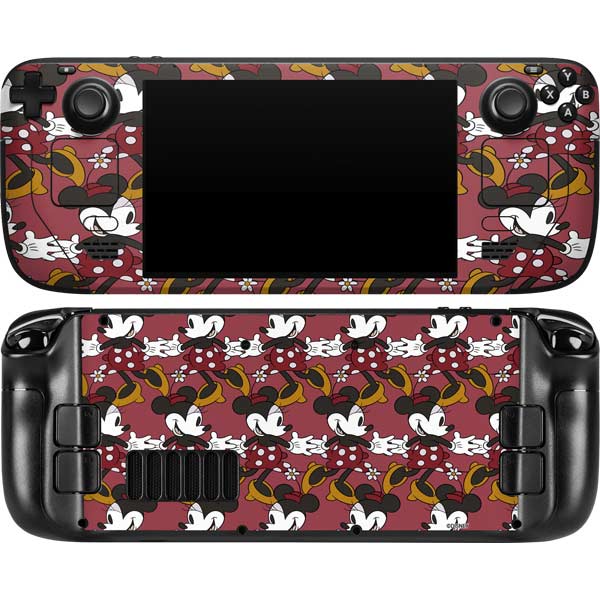 Disney Minnie Mouse Dancing Pattern Steam Deck Handheld Gaming Computer ...