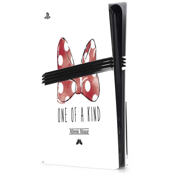 Disney Minnie Mouse One Of A Kind Bow Skin for PS5 Pro Console with ...