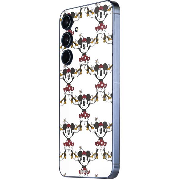 Disney Minnie Mouse Pattern Formation Galaxy A35 5G Skin| Phone Skins ...