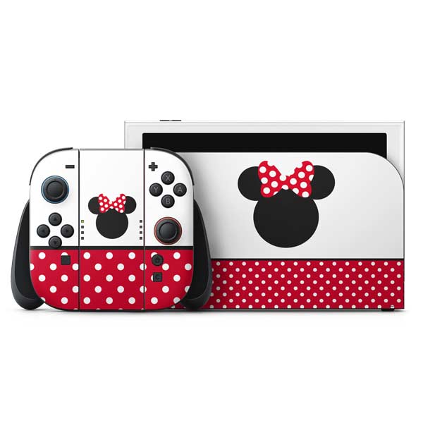 Minnie Mouse Symbol Nintendo Switch 2 (2025) with Joy-Con Skin | Skinit
