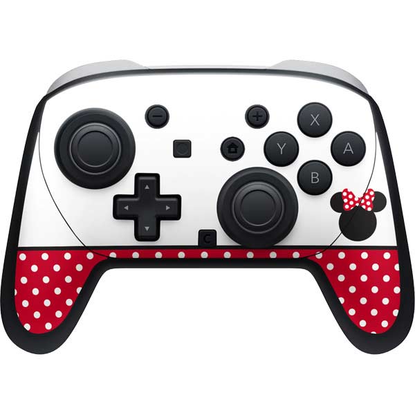 Disney Minnie Mouse Symbol Nintendo Switch 2 (2025) Pro Controller Skin ...