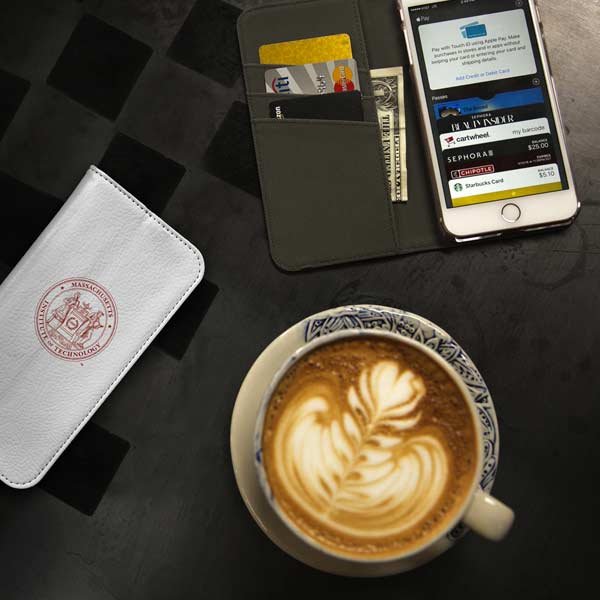 MIT White Logo Apple iPhone Folio Case – Skinit