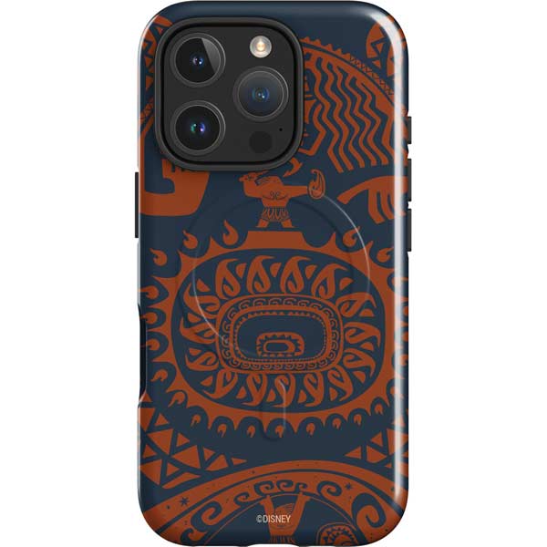 Disney Princess Moana Octopus Tropical Print Art Apple iPhone 16 Pro ...