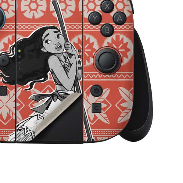 Disney Princess Moana Character Tropical Print Art Nintendo Switch 2 ...