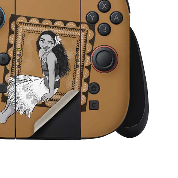Disney Princess Moana Winking Art Nintendo Switch 2 (2025) Joy-Con ...