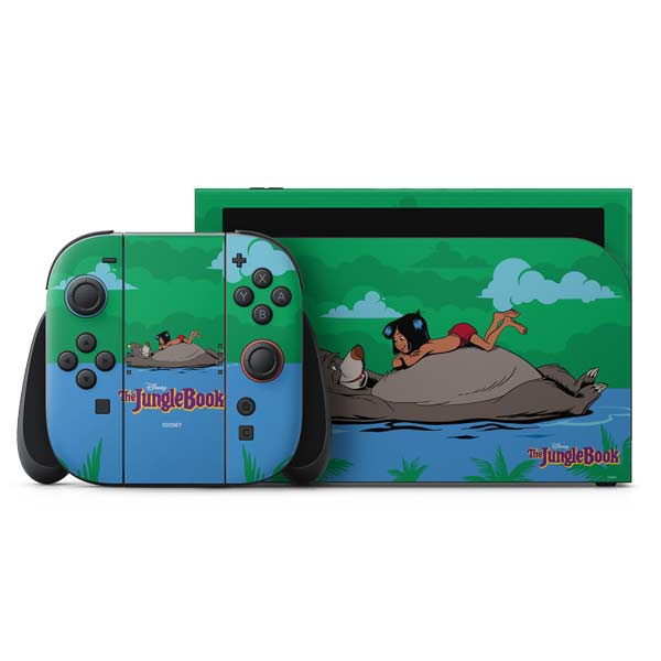 Mogli and Baloo Swim Nintendo Switch 2 (2025) with Joy-Con Skin | Skinit