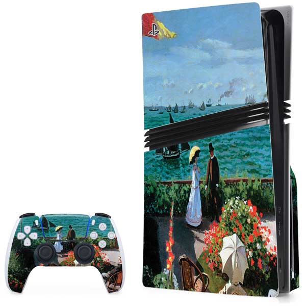 Monet - The Terrace at Sainte-Adresse by Monet PS5 Pro Console ...