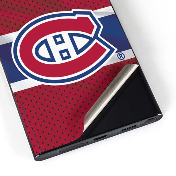 Galaxy S25 Ultra NHL Montreal Canadiens Home Jersey Skin | Skinit