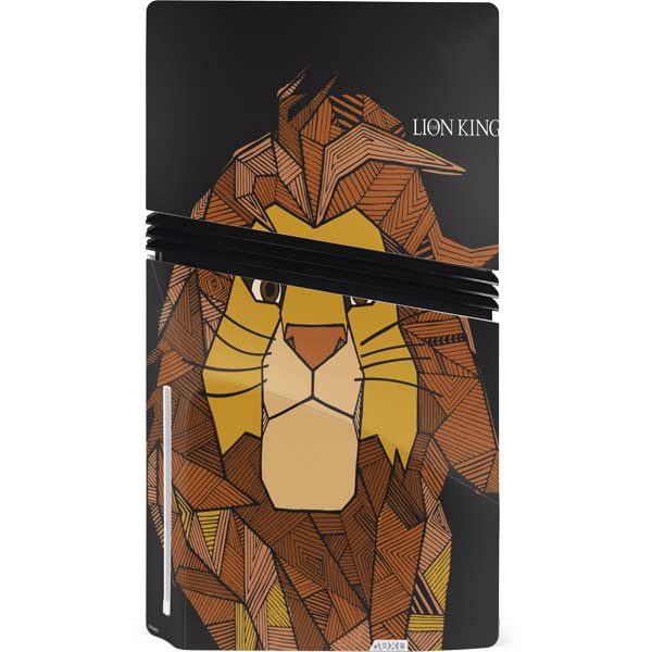 Disney The Lion King Mosaic Simba Art Skin for PS5 Pro Console with ...