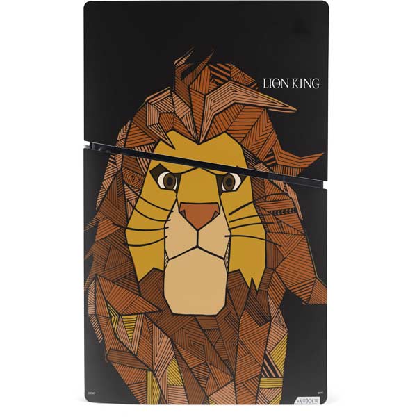 Disney The Lion King Mosaic Simba Art Skin for PS5 Slim Digital Edition ...