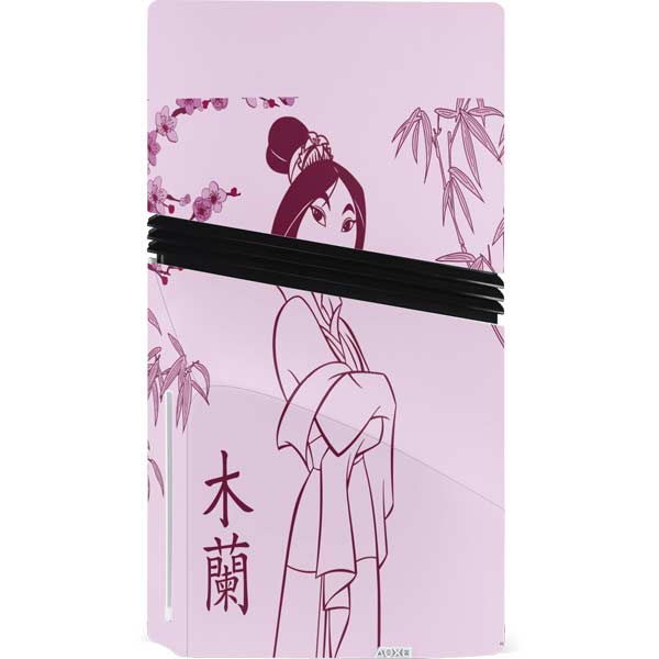 Disney Mulan Character Art Skin for PS5 Pro Console with Disk Drive ...
