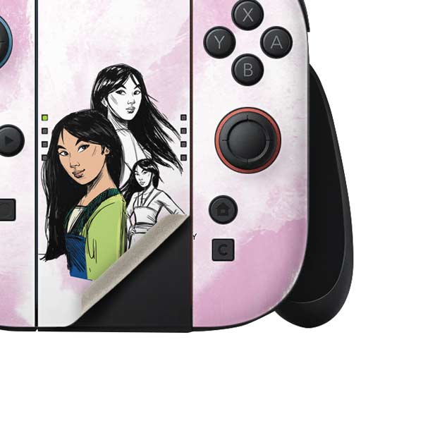 Disney Princess Mulan Sketch Nintendo Switch 2 (2025) Joy-Con ...