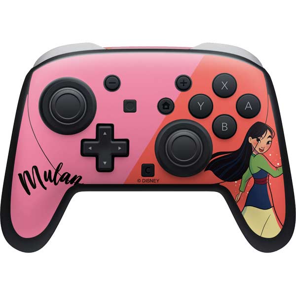 Disney Princess Mulan Art Nintendo Switch 2 (2025) Pro Controller Skin ...