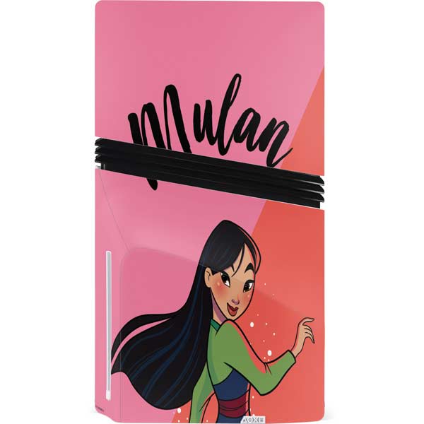 Disney Princess Mulan Art Skin for PS5 Pro Console with Disk Drive | Skinit
