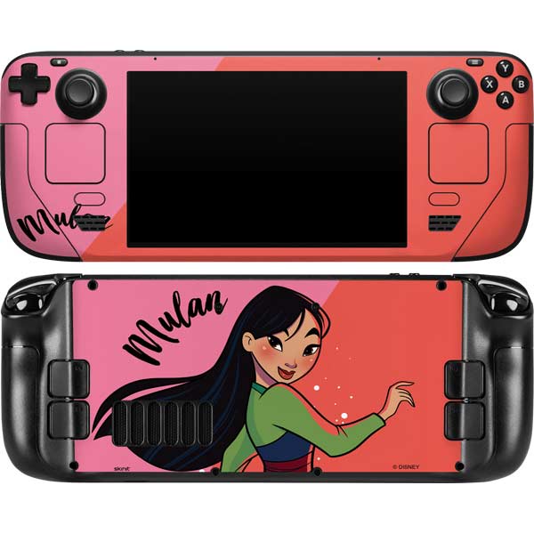 Disney Princess Mulan Art Steam Deck Handheld Gaming Computer OLED Skin ...