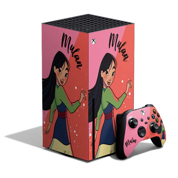 Disney Princess Mulan Art Xbox Series X Skins | Official Disney Skinit